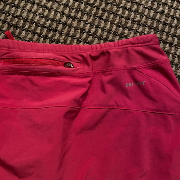 Nike | Skirts | Nike Dry Fit Hot Pink Skirttennis Work Out | Poshmark